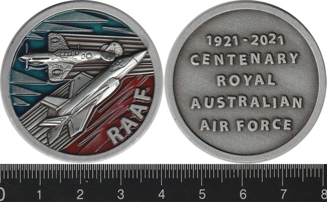 AUSTRALIA: 2021 CENTENARY Royal Australian Air Force token 100 Years ...