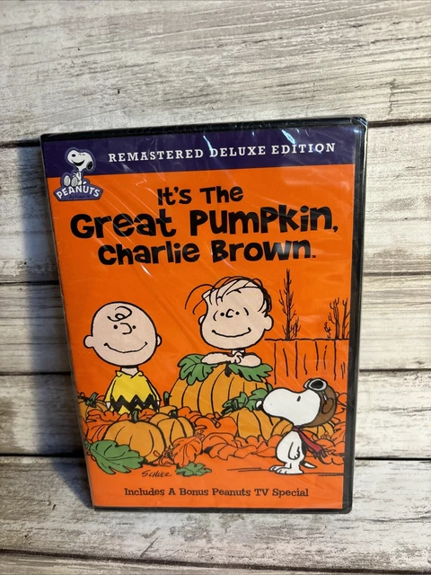 IT'S THE GREAT Pumpkin, Charlie Brown DVD Remastered Deluxe Edition ...