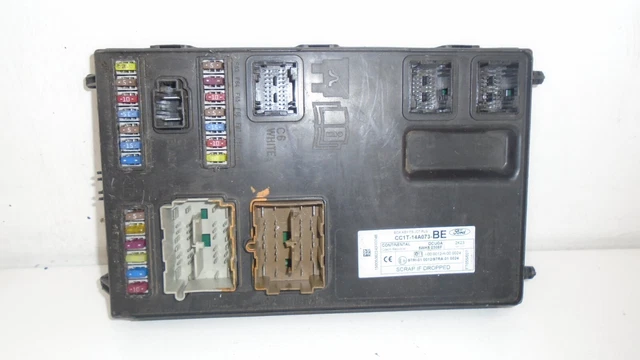FORD TRANSIT MK7 Body Control Module Fuse Box Cc1T-14A073-Be ...