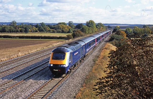 ORIG. 35MM RAILWAY Slide Class FGW HST 43022 Cholsey 10/6/2012 ...