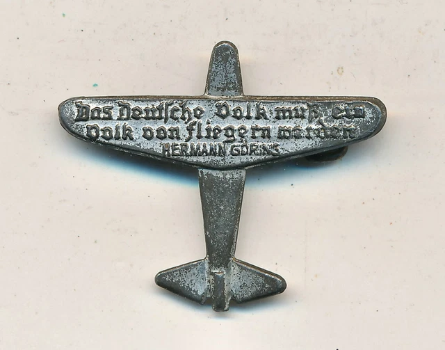 WW2 GERMAN LUFTWAFFE war donation badge pin medal veteran estate ...