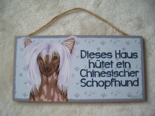 TIERSCHILDER AUS HOLZ ~ Bild mit Spruch ~ Türschild ~ Hund EUR 5,00 ...