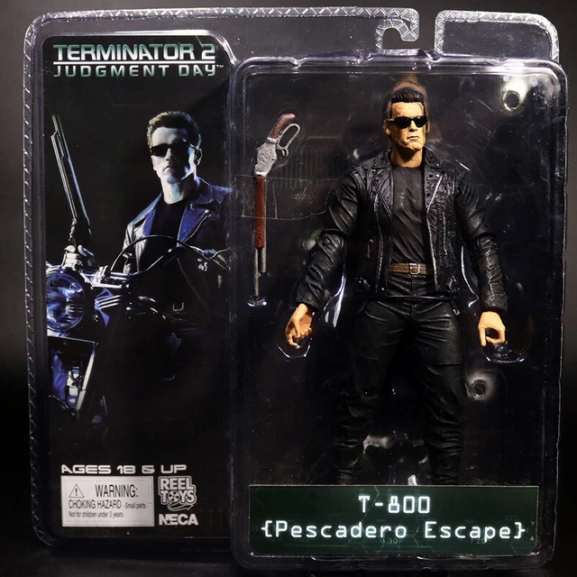 NECA TERMINATOR 2 Judgment Day T-800 Pescadero Escape Arnold 7" Action ...