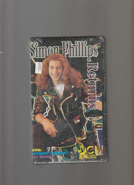 SIMON PHILLIPS - Simon Phillips Returns (VHS, 1994) SEALED £13.93 ...