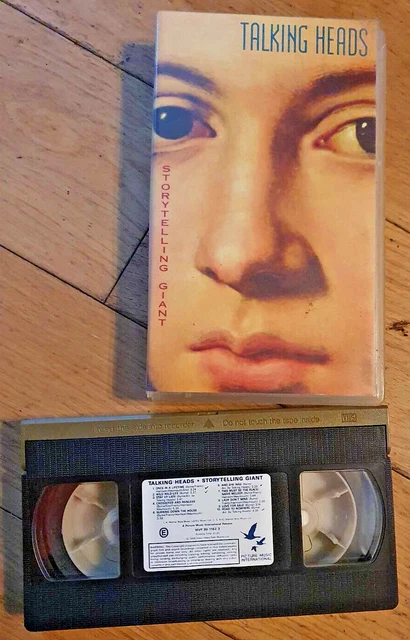 TALKING HEADS STORYTELLING Giant VHS Tape £6.00 - PicClick UK