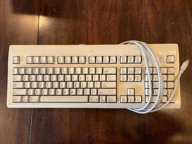 CLEAN 1994 KEYBOARD AppleDesign Model M2980 BCGM2980 - Apple Design ...