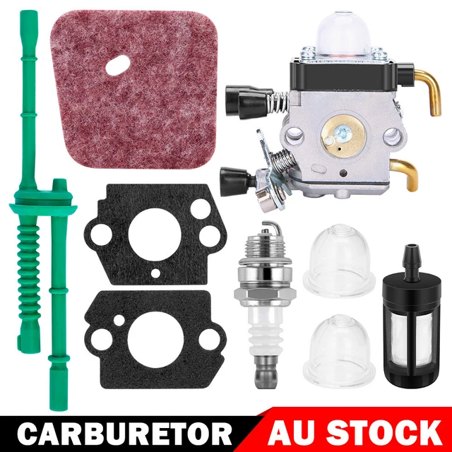 CARBURETOR AIR FUEL Filter Carb Set For STIHL FS38 FS45 FS46 FS55 FS80 ...
