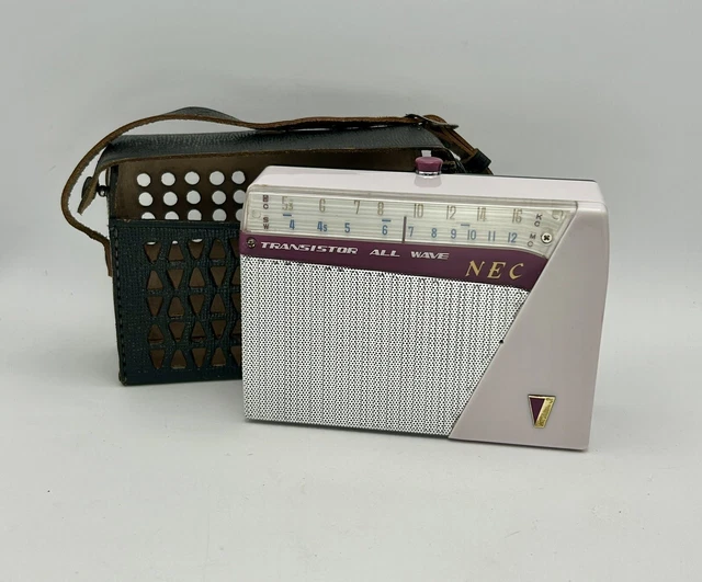 RARE AND GORGEOUS NEC NT-79A Vintage Transistor Radio - Japan With ...