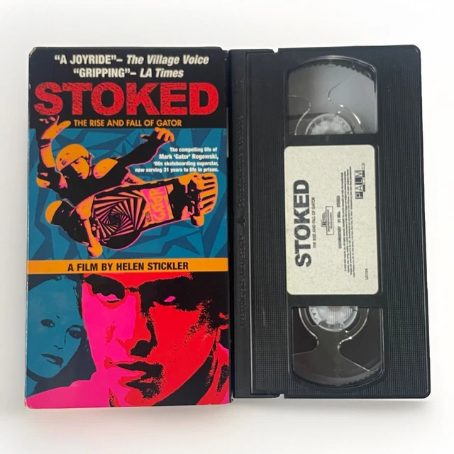 STOKED: THE RISE And Fall Of Gator VHS 80s Skateboarding Documentary ...