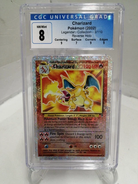CHARIZARD CHARIZARD MODEL No. Legendary Collection Reverse Holo Pokemon ...