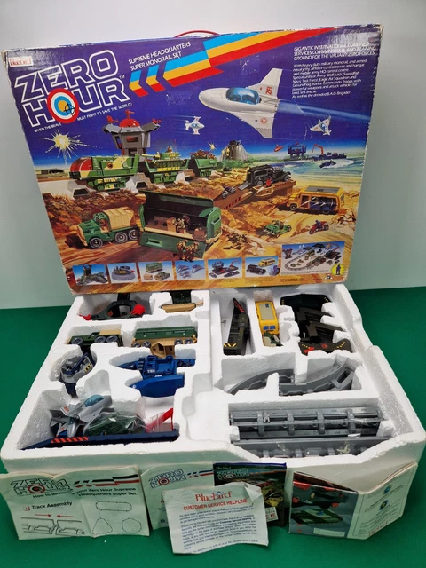 VINTAGE 1980S BLUEBIRD Zero Hour Supreme Headquarters Super Monorail ...