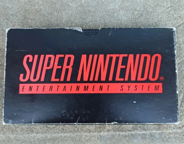 RARE VHS PROMOTIONNELLE Super Nintendo cassette promo 1992 videotape ...