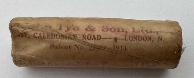 WW1 BRITISH ARMY Wound Antiseptic Iodine Ampoule External use unused ...