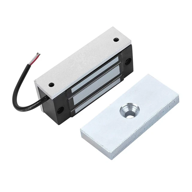 DC 12V ELECTRIC Magnetic Electromagnetic Lock 60KG Holding Door Lock NC ...