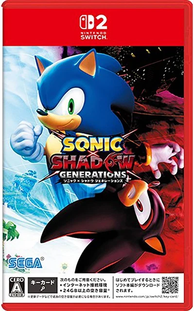 SONIC X SHADOW Generations (Nintendo Switch 2) Japan Import [Multi ...