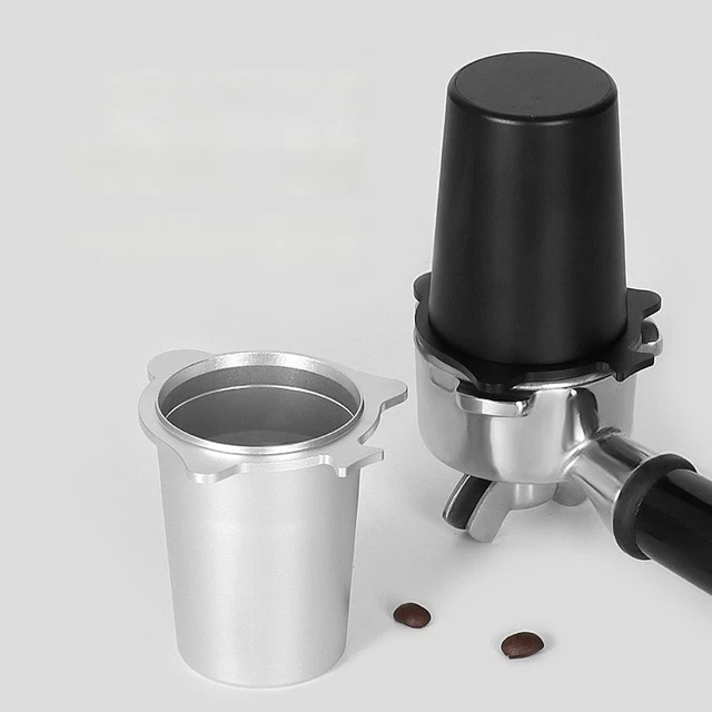 COFFEE DUST CUP Grinder Dust Catcher Anti-spill Design Three-section ...