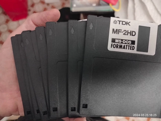 10 FLOPPY DISK TDK MF-2HD 3,5" 1.44MB MS-DOS EUR 9,00 - PicClick IT