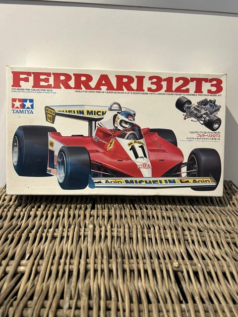 TAMIYA FERRARI 312 T3 Model Car Kit. 1/20 Scale. £19.36 - PicClick UK