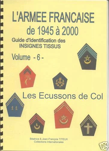 VOLUME 6 : Guide d'identification - ECUSSONS DE COL - époque 1945-1990 ...