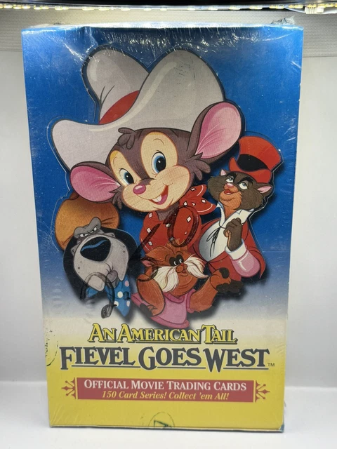 1991 IMPEL AN American Tail Fievel Goes West Trading Card Box ...