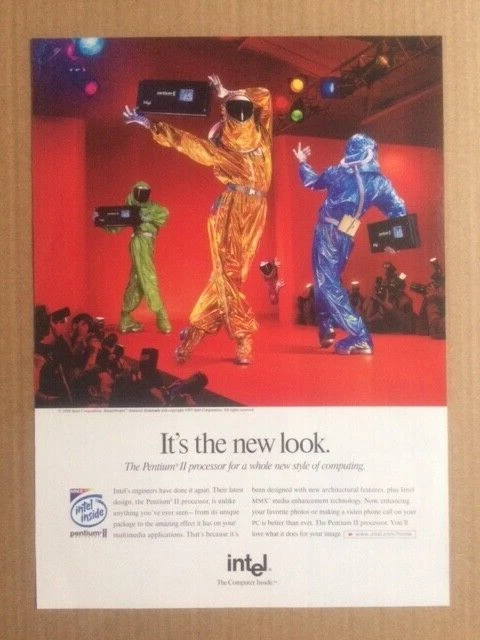 INTEL &EX-SCRAPBOOK 2023& Original Vintage Magazine Clipping / Advert £ ...