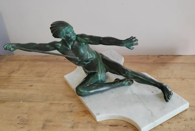 MAX LE VERRIER Sculpture "Lanceur De Javelot" EUR 250,00 - PicClick FR