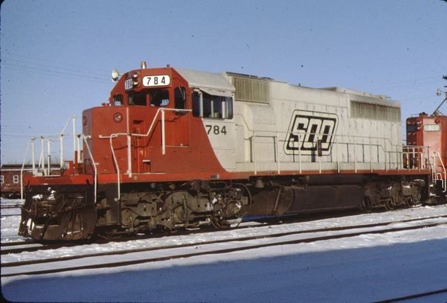 SOO LINE EMD SD40-2 Kodachrome original Kodak Slide EUR 2,82 - PicClick FR