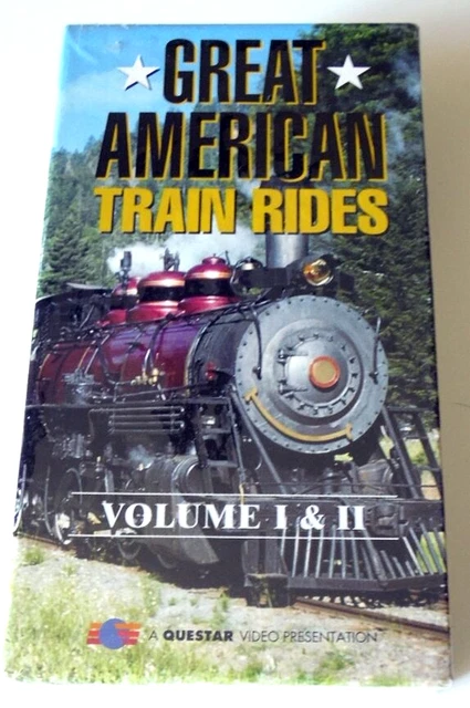 NEW NIP VHS Movie: Great American Train Rides Volume 1 & 2 £18.14 ...