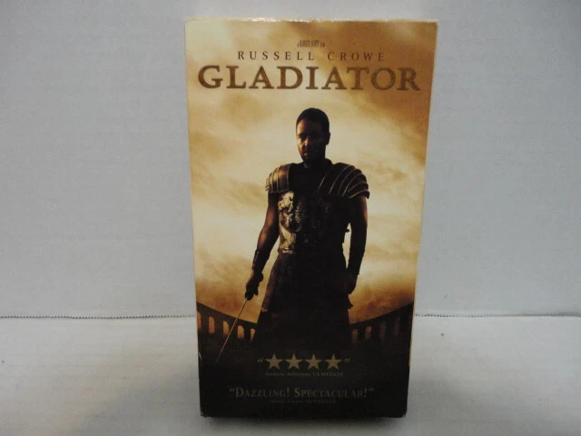 GLADIATOR (VHS MOVIE, 2000) Russell Crowe £7.41 - PicClick UK