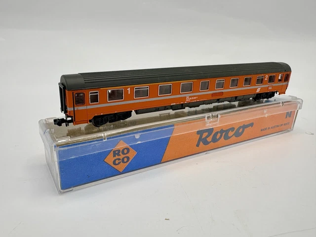 ROCO 02280B N Gauge ÖBB ABmoz 1st/2nd Class Passenger Coach Boxed #D113 ...