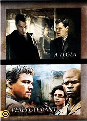 THE DEPARTED/BLOOD DIAMOND - A tégla/Véres gyémánt Hungary DVD Leonardo ...