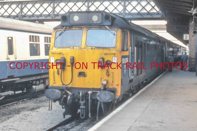 UK RAILWAY PHOTOGRAPH Of Class 50 50039. Rm50-541 £1.70 - PicClick UK