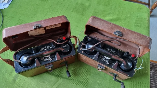 PAIR OF GPO Linesman's Bakelite Test telephones 250A mk1 £10.00 ...