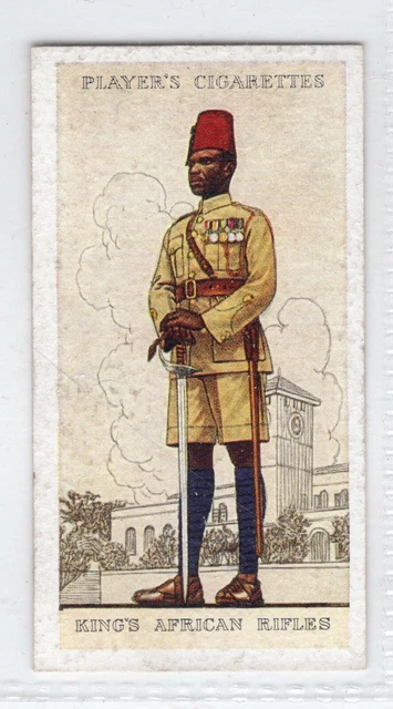 MILITARY UNIFORMS BRITISH Empire #44 Kings African Rifles East Africa ...