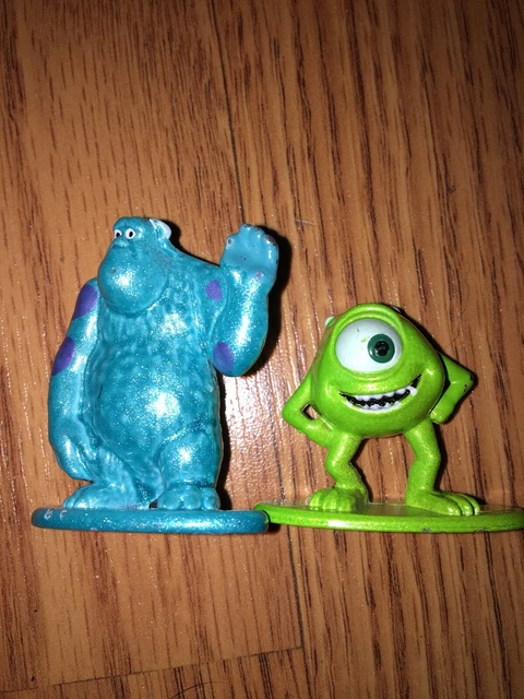 DISNEY PIXAR MONSTERS Inc Nano Metalfigs Metal Mini Figure Sully & Mike ...