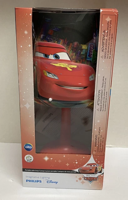 DISNEY PIXAR CARS Lightning McQueen Mater Traffic Light Night Lamp 2006 ...