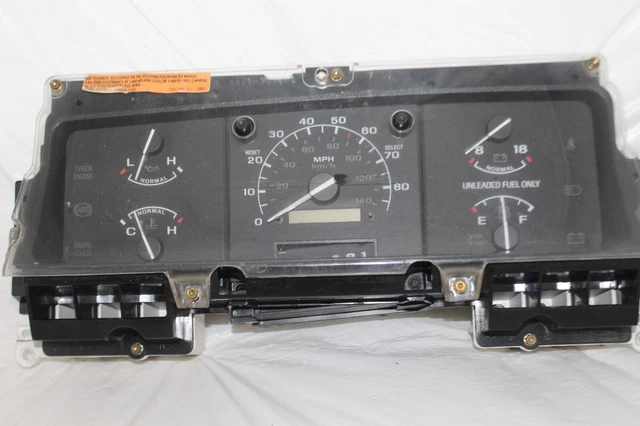 SPEEDOMETER INSTRUMENT CLUSTER 94 95 Ford F150/F250/F350/F450 Dash 155 ...