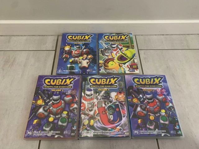 CUBIX ROBOTS FOR Everyone Volumes 1-5 Set DVD Region 4 Free Post ...