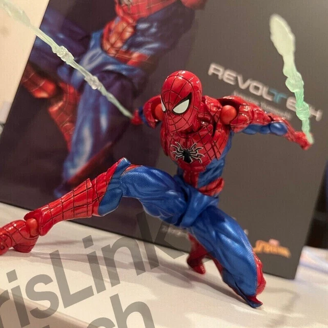 KAIYODO REVOLTECH AMAZING Yamaguchi Spider-Man Ver.2.0 Action Figure ...
