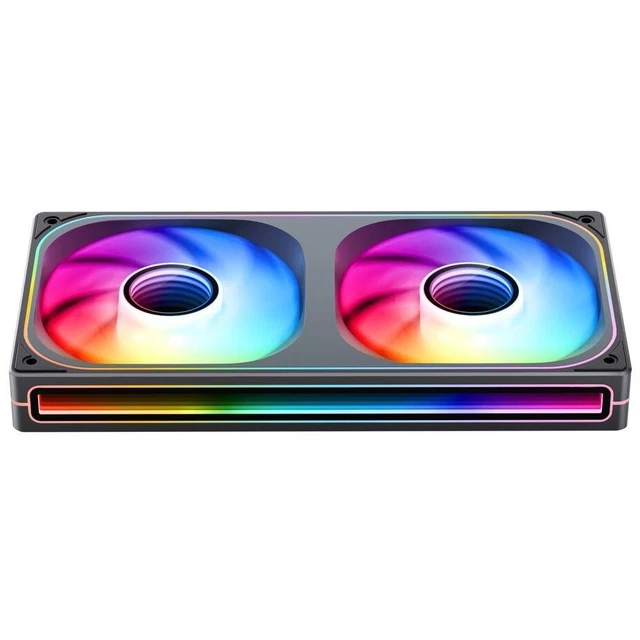 JONSBO ZB-240 FAN, PWM, ARGB, Infinity Mirror - 240mm, black £28.99 ...