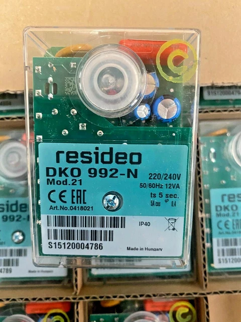 1 PC X Honeywell 0418021 | Control Box DKO 992 Mod.21 RESIDEO 992-N £68 ...