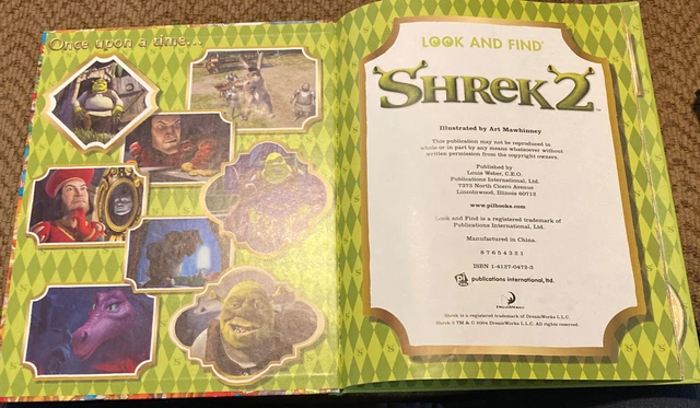 2004 LOOK AND Find Shrek 2 Book £13.51 - PicClick UK