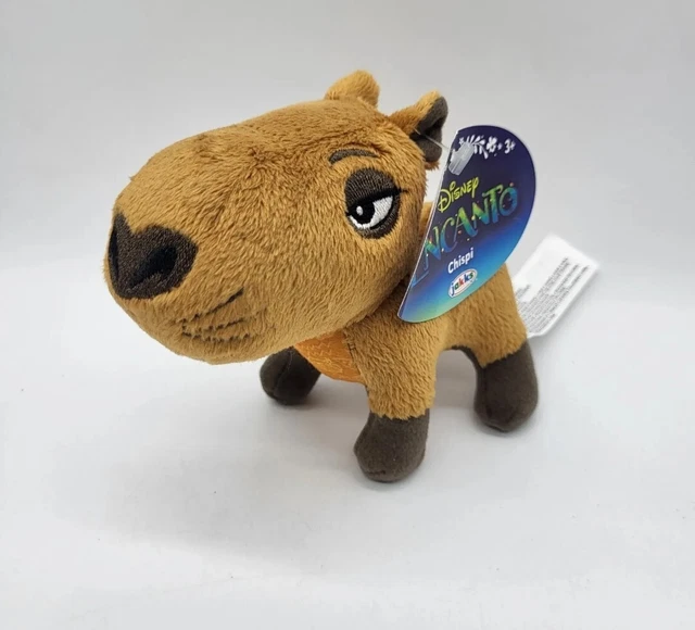 DISNEY ENCANTO CAPYBARA Chiguiro CHISPI 6" Plush Toy Jakks Pacific New ...