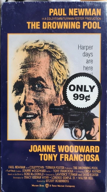 PAUL NEWMAN THE Drowning Pool VHS (1991 Release) NEW SEALED , Canadian ...