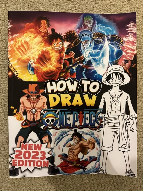 HOW TO DRAW One Piece Book Kids Drawing Activity Gift Boys Girls Game ...