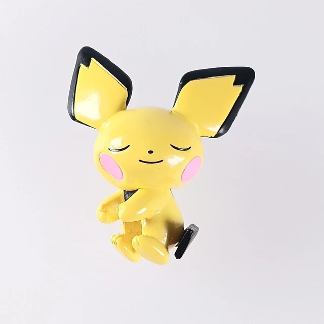 PICHU POKEMON GACHA Mini Figure On The Cable Accessary Japan F/S EUR 22 ...