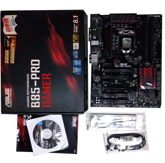 ASUS B85-PRO GAMER Lga1150 £338.60 - PicClick UK