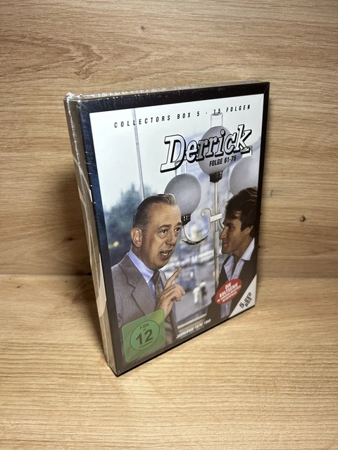 DERRICK COLLECTORS Box Vol. 5 (Folgen 61-75) DVD - NEU&OVP!!! EUR 44,99 - PicClick DE