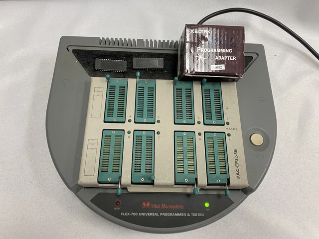 TRIBAL MICROSYSTEMS FLEX 700 Universal EEPROM Chip Programmer & Tester ...
