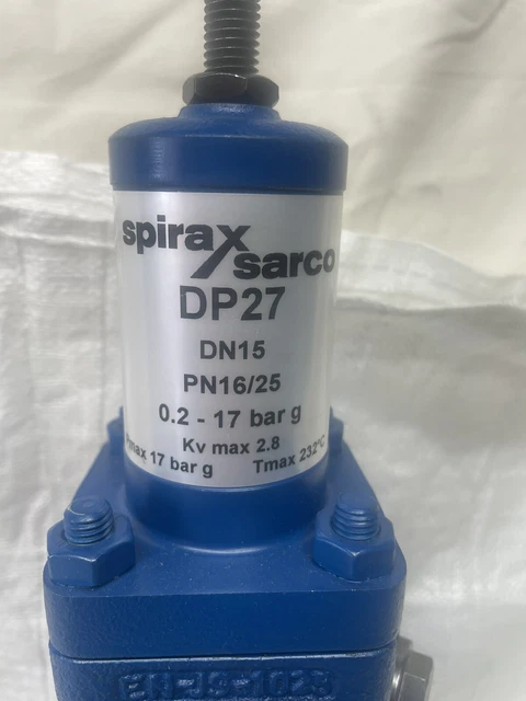 SPIRAX SARCO VALVE DP27 DN15 PN16/25 £800.00 - PicClick UK